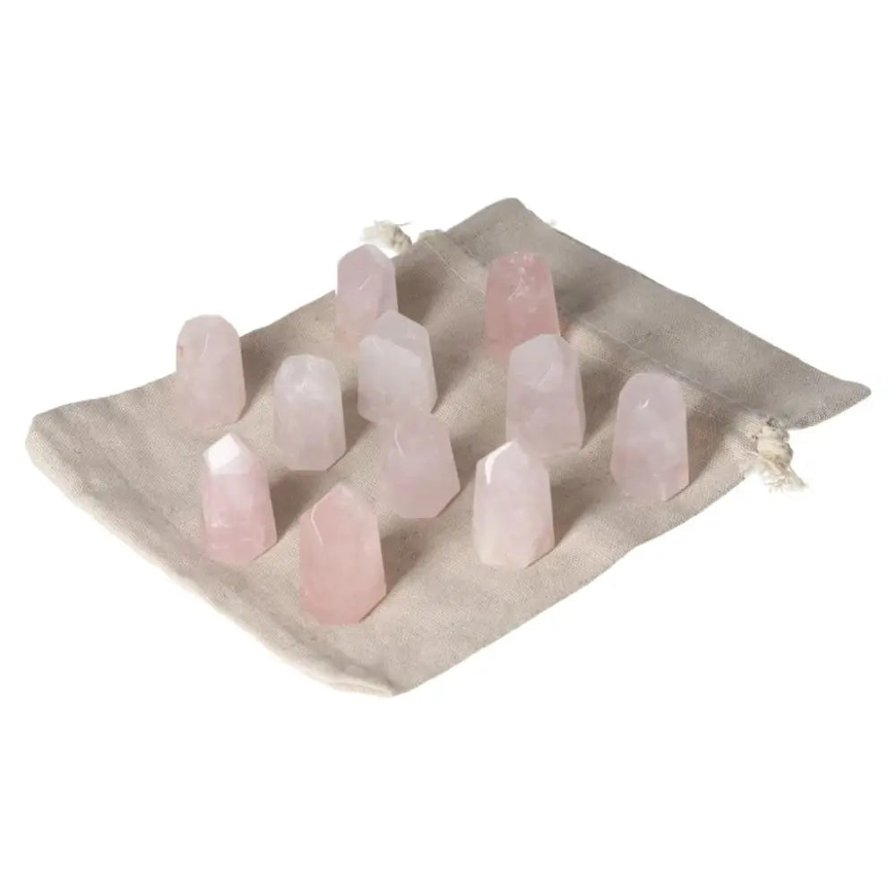 Mini Point Rose Quartz - Sylvia Crystals Sp. z o.o. – Sylvia Crystals B2B